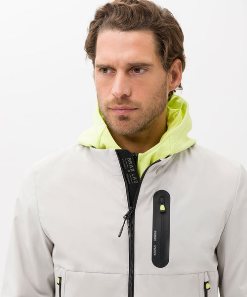 BRAX LEWIS BOMBER JACKET LIMESTONE. – beaugentry